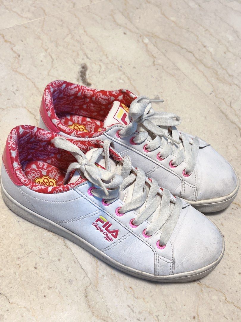 Fila x Chupa Chups, Women's Fashion, Footwear, Sneakers on Carousell