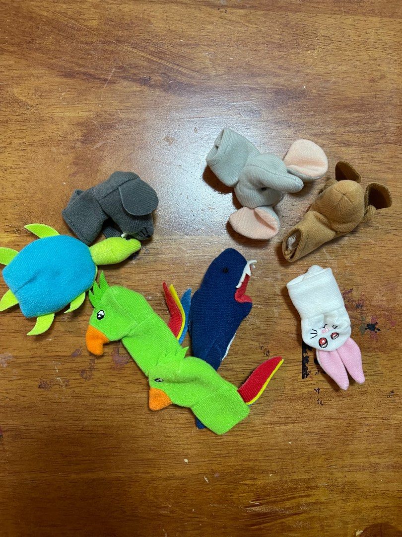 Finger puppets, Hobbies & Toys, Toys & Games on Carousell
