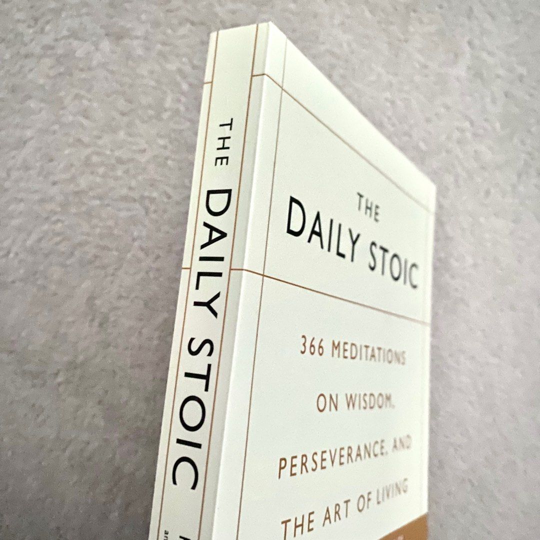 [FREE MAIL] The Daily Stoic: 366 Meditations on Wisdom, Perseverance ...
