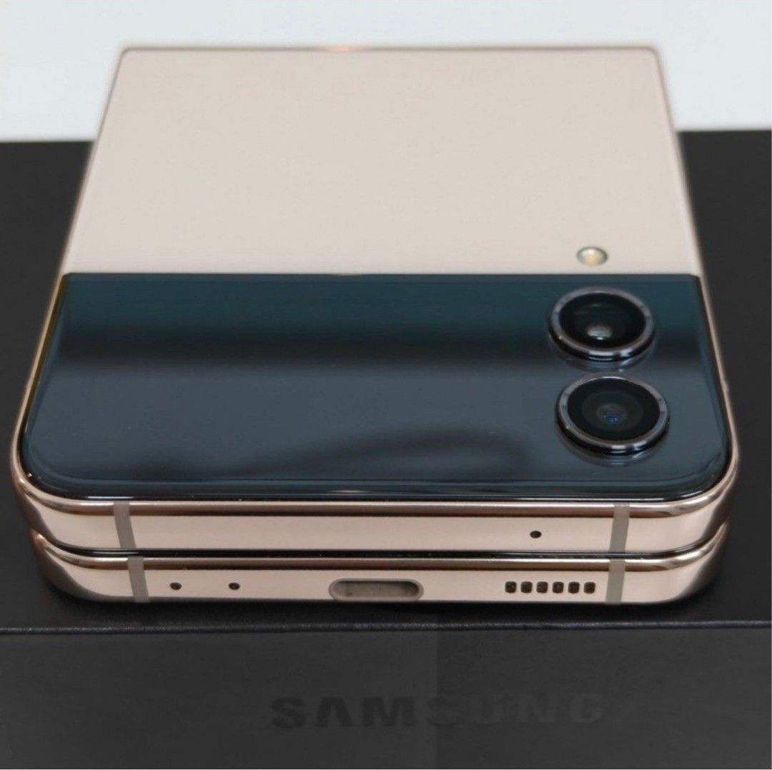 Galaxy Z Flip 4 Pink Gold 256GB, Mobile Phones & Gadgets, Mobile Phones ...