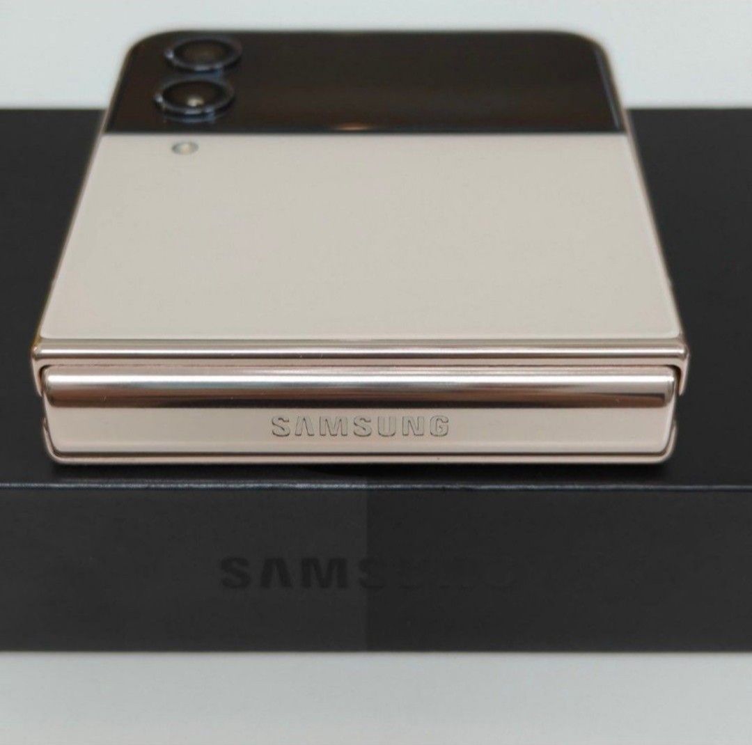 Galaxy Z Flip 4 Pink Gold 256GB, Mobile Phones & Gadgets, Mobile Phones ...