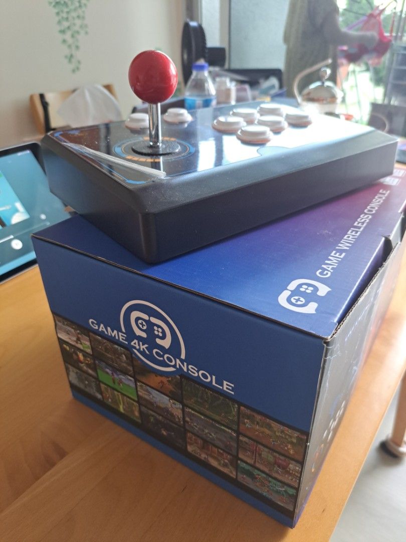 Game console 4K Wireless 3D Box 4,000 games, Video Gaming, Video Game ...