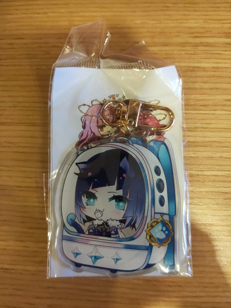 Genshin keychains from Singapore artists (Yelan, Yoimiya, Keqing ...