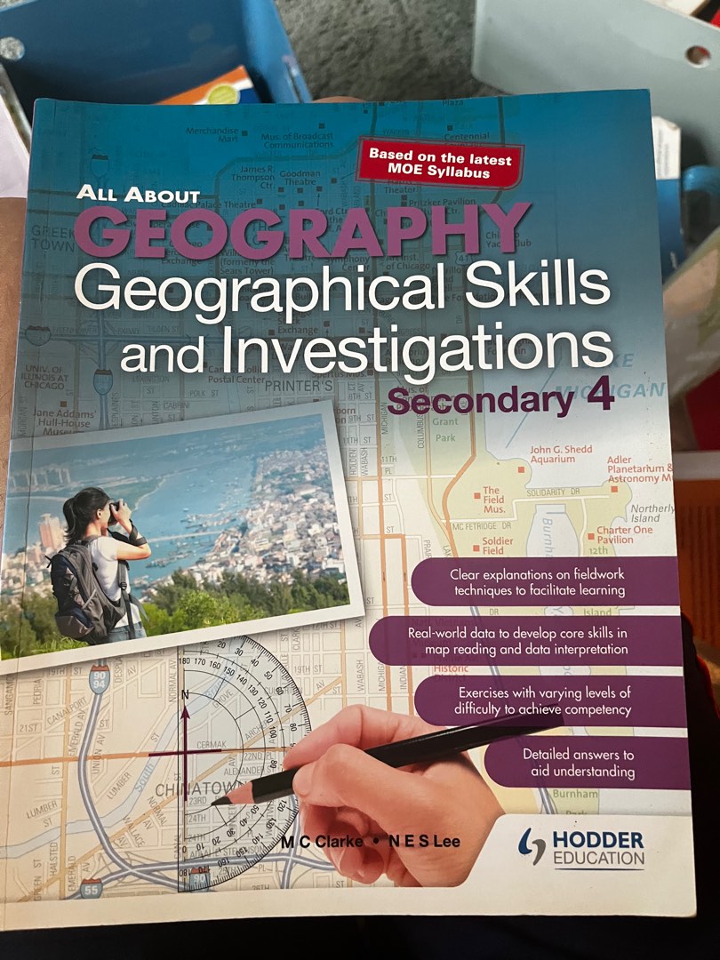 Geography skills book with map, Hobbies & Toys, Books & Magazines ...