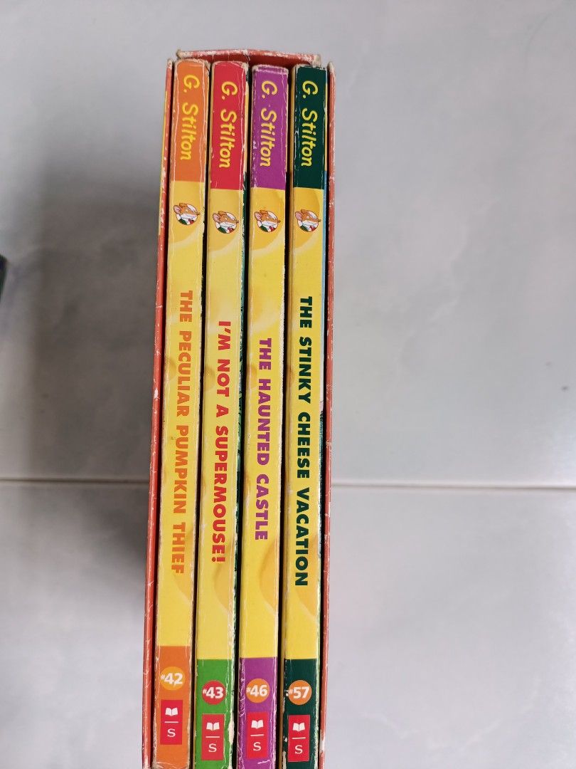 Geronimo Stilton Academy's Comprehension Paw Book Collection 1, Hobbies ...
