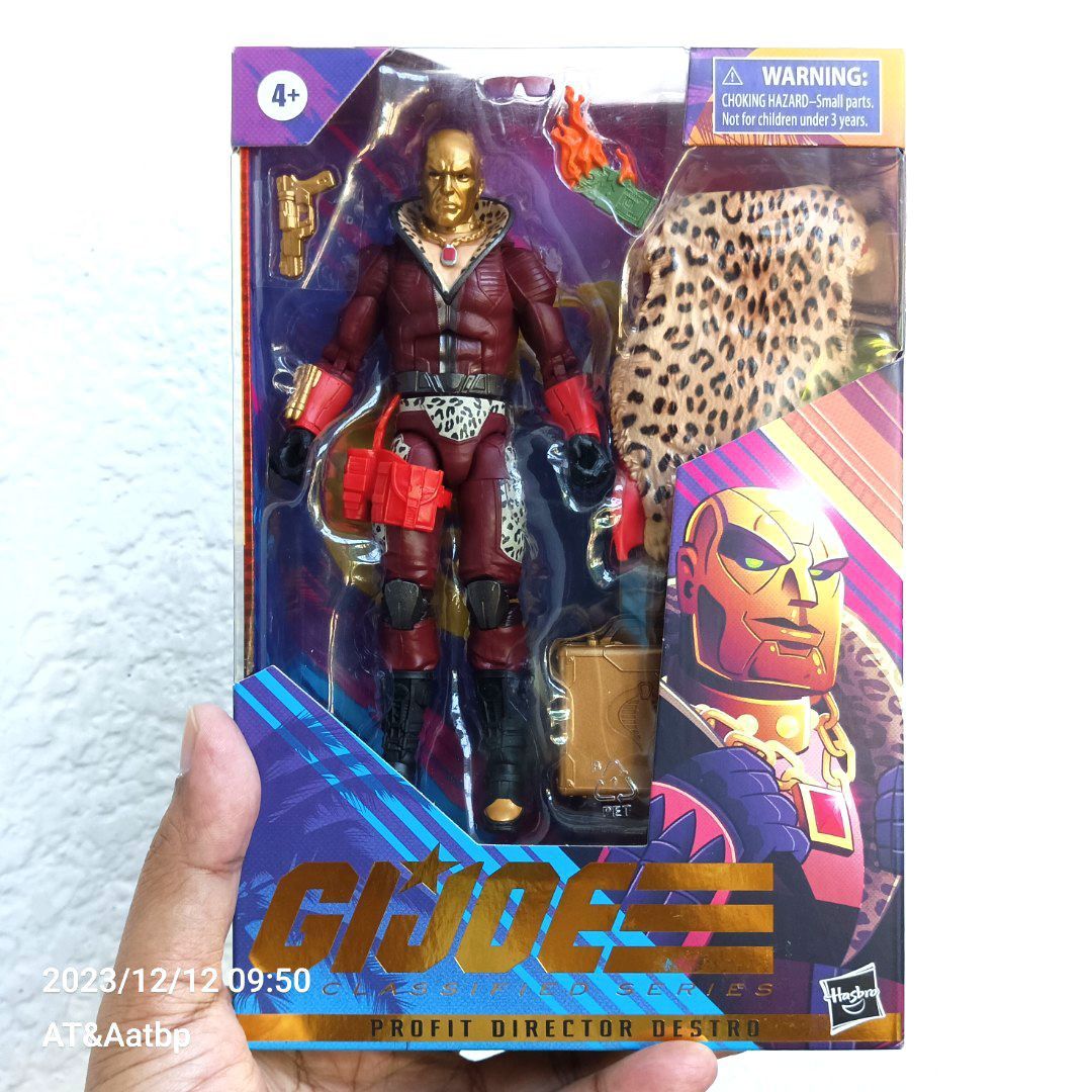 G.I. Joe Classified Series 15 PROFIT DIRECTOR DESTRO 6" scale action ...