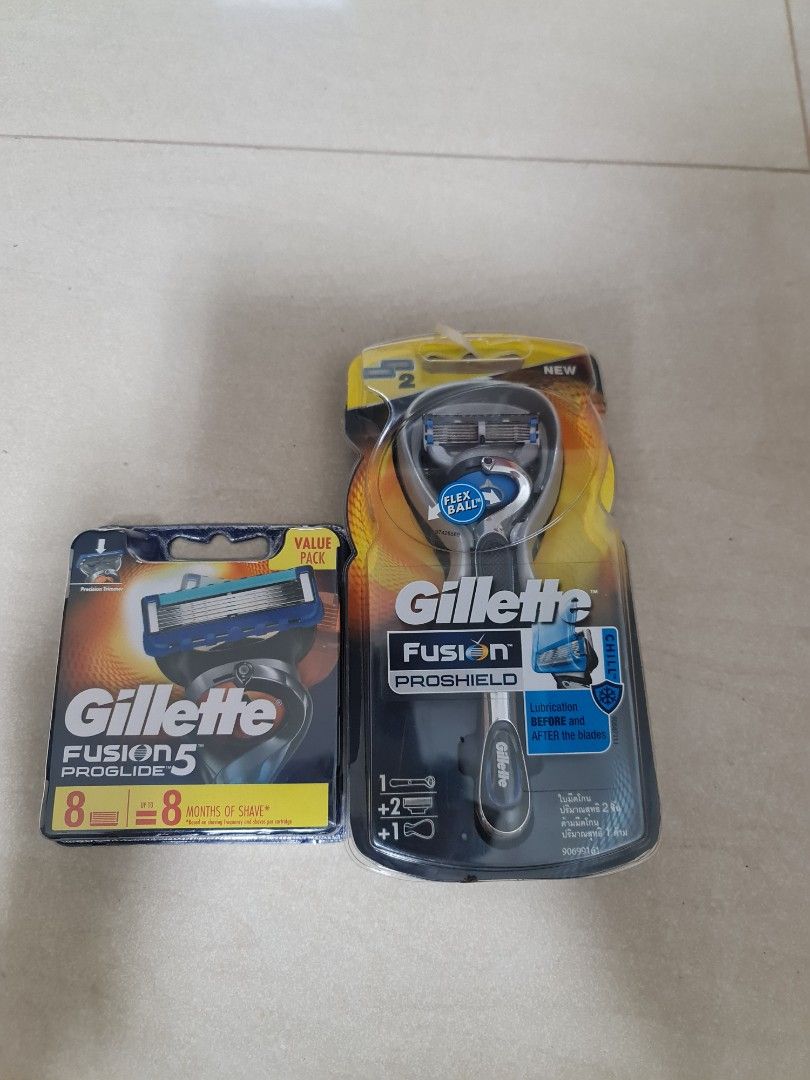 Gillette fusion proshield +Gillette fusion 5 Proglide, Beauty ...