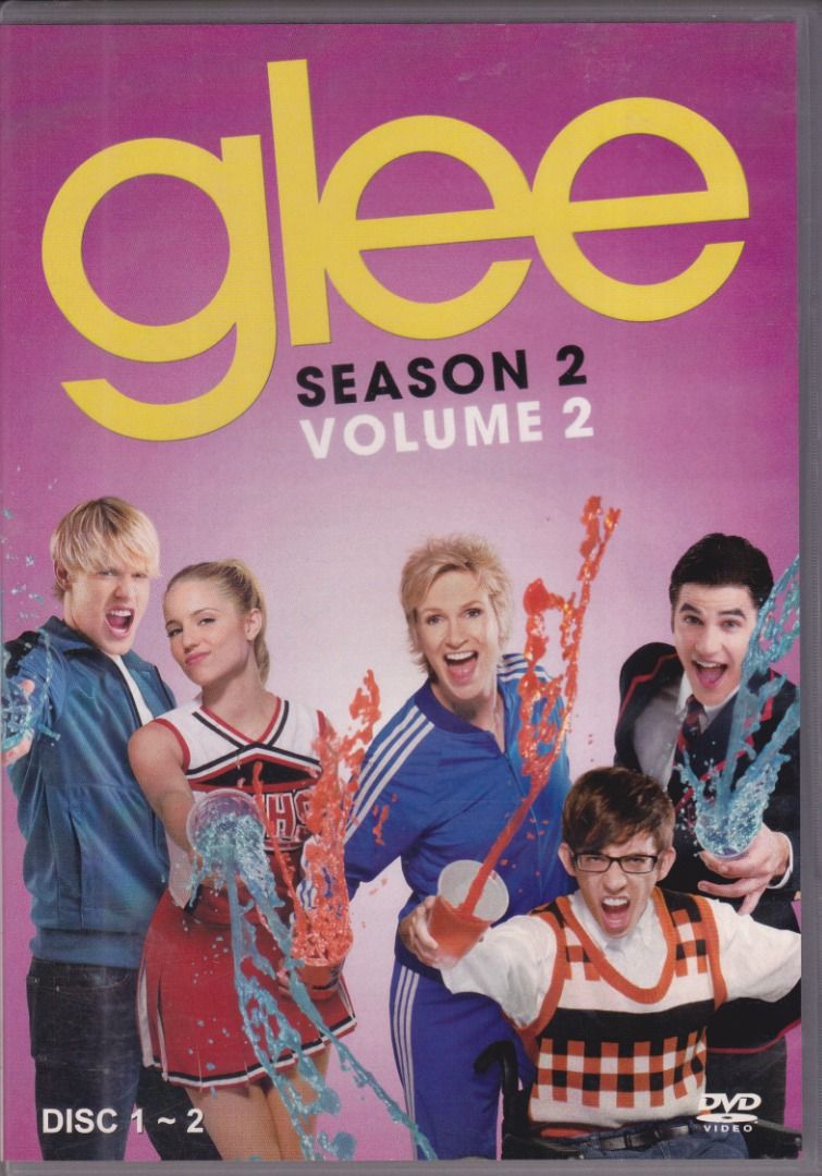 GLEE Complete Season 2 Vol. 2 DVD Box Set, Hobbies & Toys, Music ...