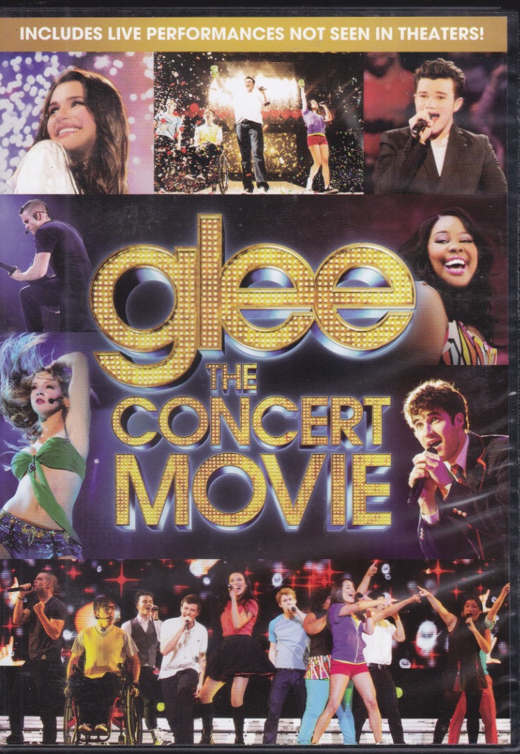 GLEE The Concert Movie DVD, Hobbies & Toys, Music & Media, CDs & DVDs ...
