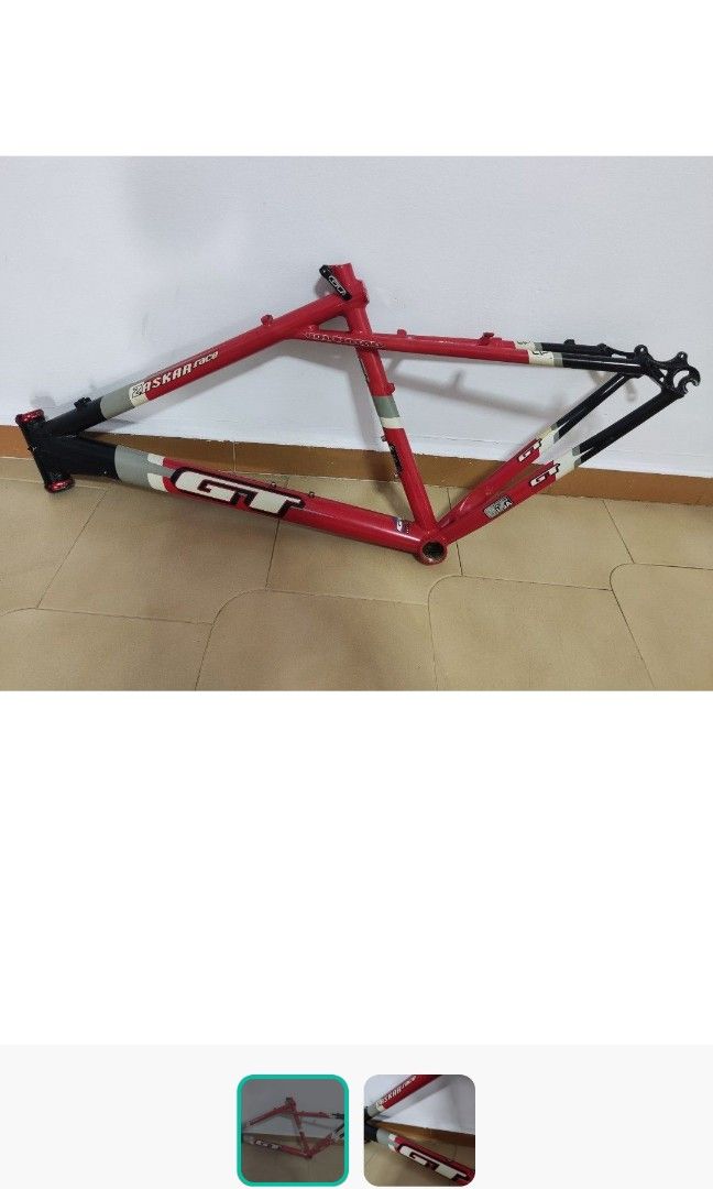 GT Zaskar Race 2001 18" Frame, Sports Equipment, Bicycles & Parts ...