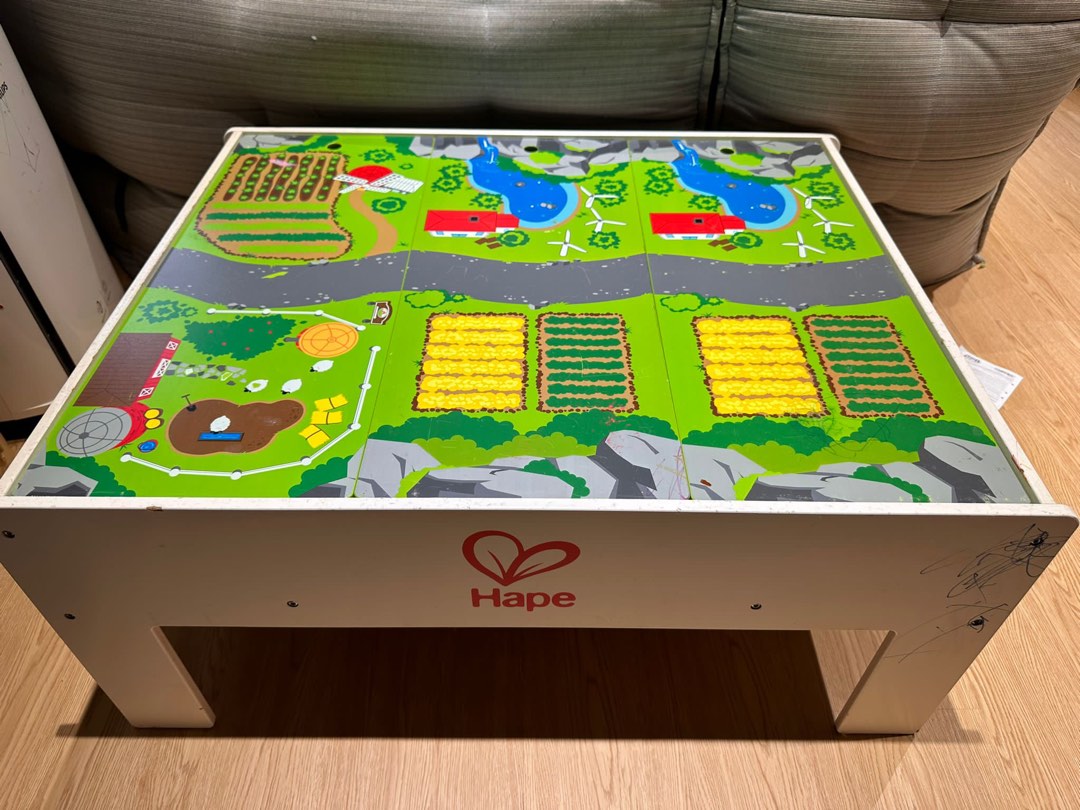 Hape Train Table, Babies & Kids, Baby Nursery & Kids Furniture, Other ...