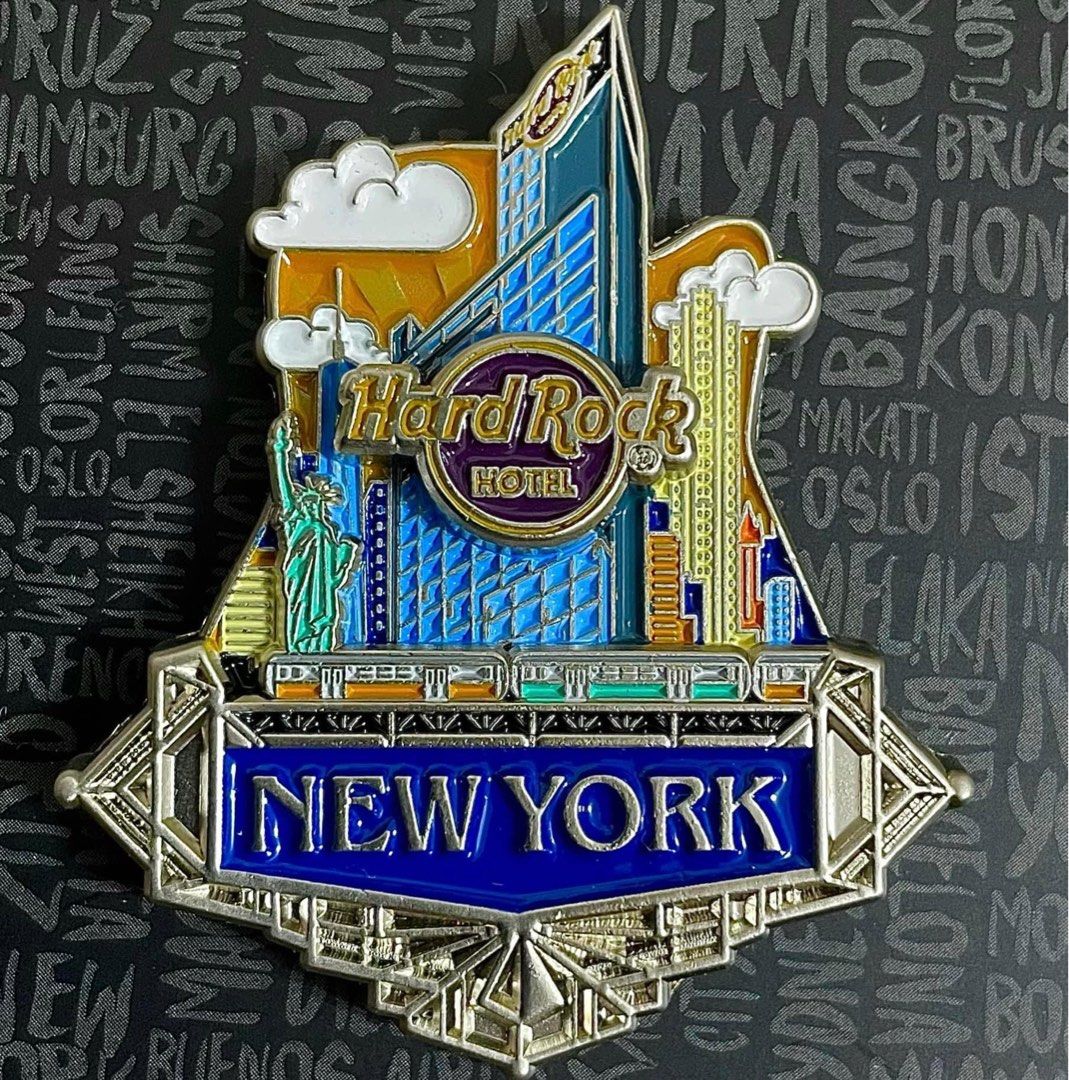 Hard Rock Core City Icon Pins (Part 1), Hobbies & Toys, Memorabilia ...