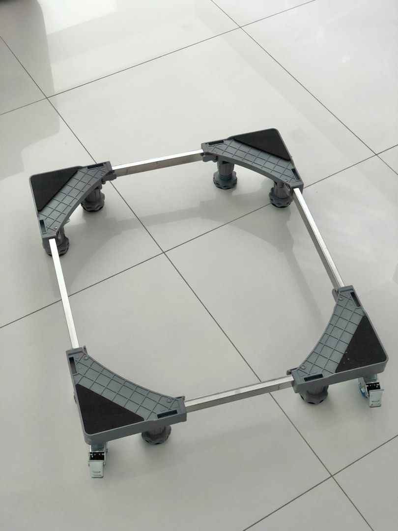 Heavy Duty Washing Machine Base Raiser Bracket With Wheels, Furniture ...