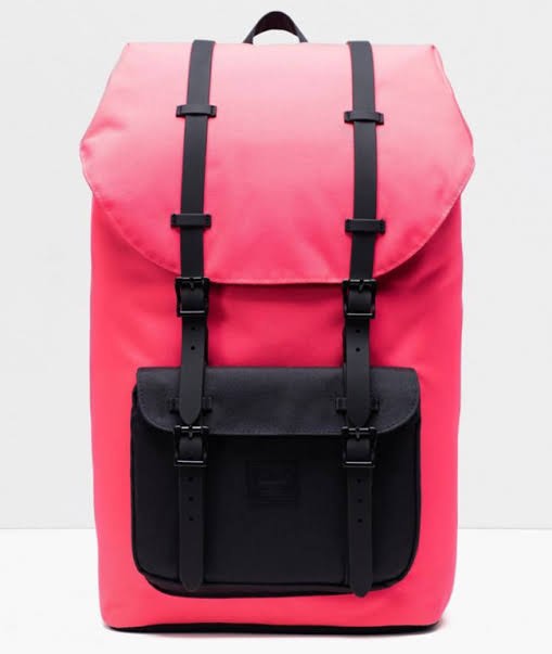 Herschel 25L Neon Pink Backpack, Women's Fashion, Bags & Wallets ...