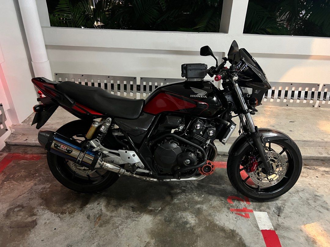 Honda Cb400 Revo2 COE 2027, Motorcycles, Motorcycles for Sale, Class 2A on Carousell