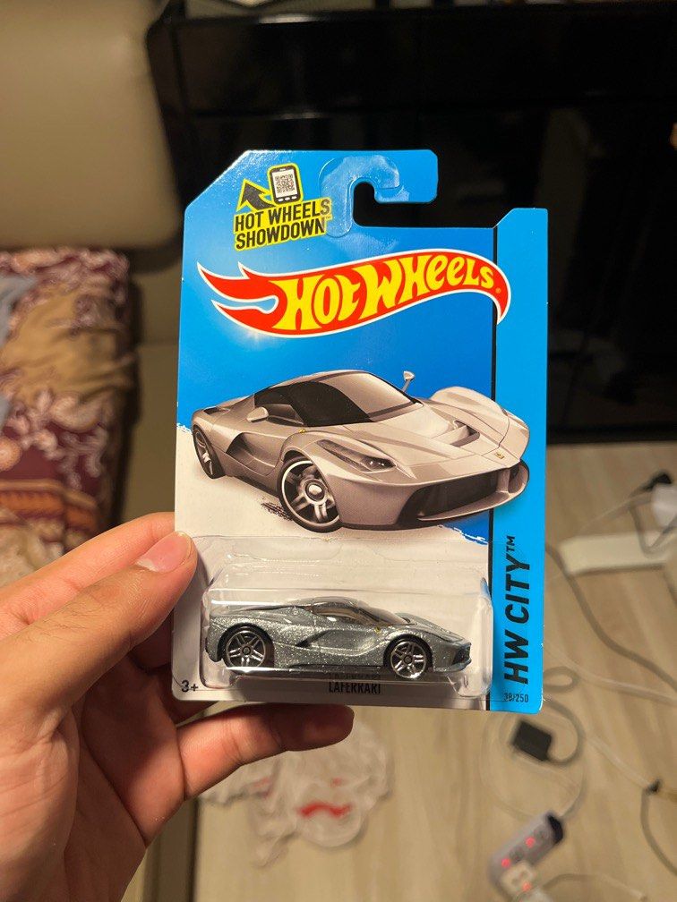 Hotwheels La Ferrari Rare Silver, Hobbies & Toys, Toys & Games on Carousell