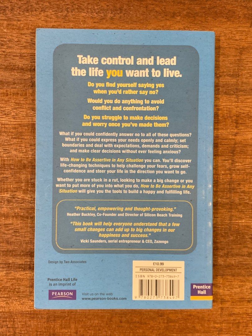 How to be Assertive in any situation book by Sue Hadfield & Gill Hasson ...
