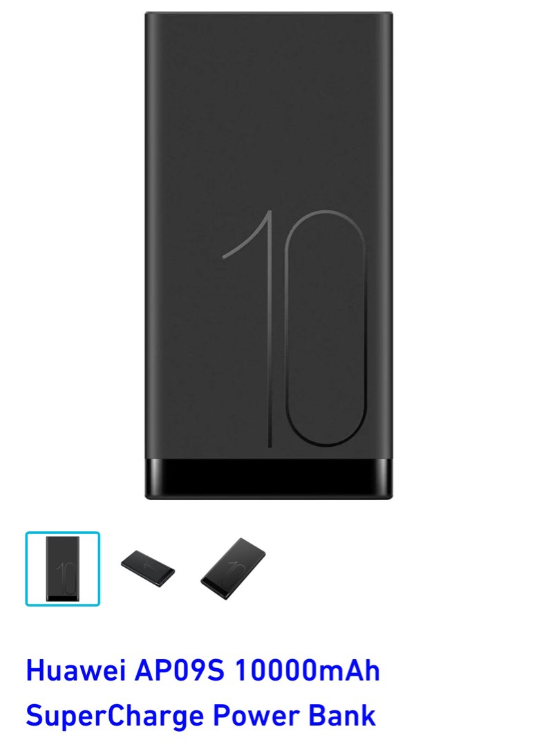 Huawei (original) 1000 mah power bank with free 5000mah romoss ...