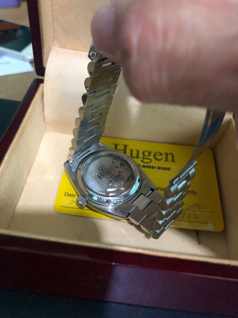 Hugen automatic watch, Everything Else on Carousell