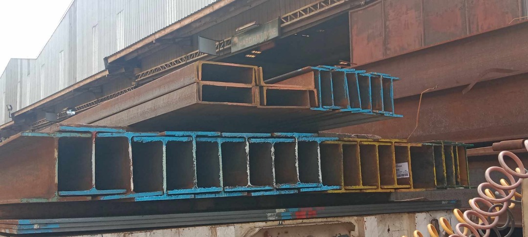 I beam, H beam, Tubular, Angle bar, Ms plate, Steel pipes, Steel ...