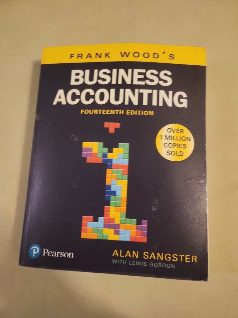 IGCSE frank woods BUSINESS ACCOUNTING textbook, Hobbies & Toys, Books ...