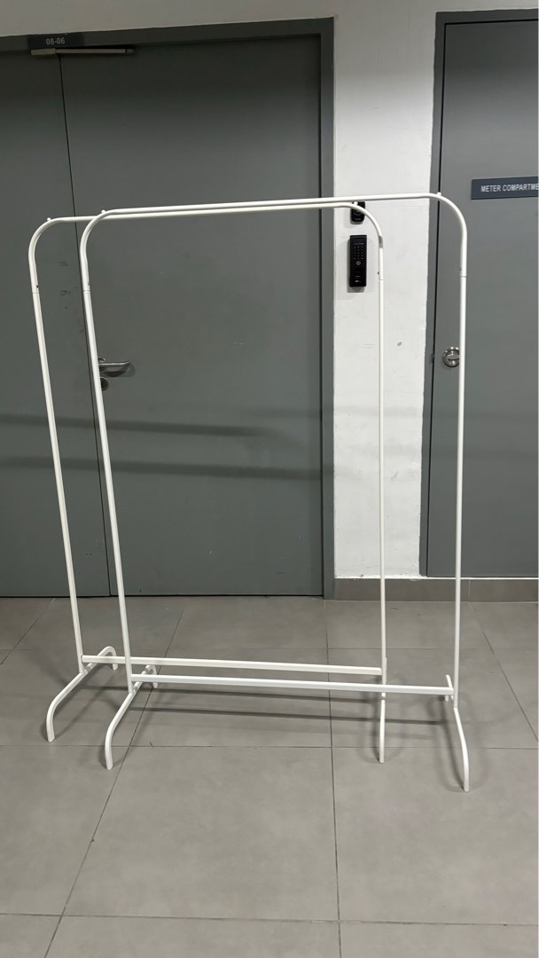 IKEA Mulig Clothes Rack x 2, Furniture & Home Living, Furniture ...