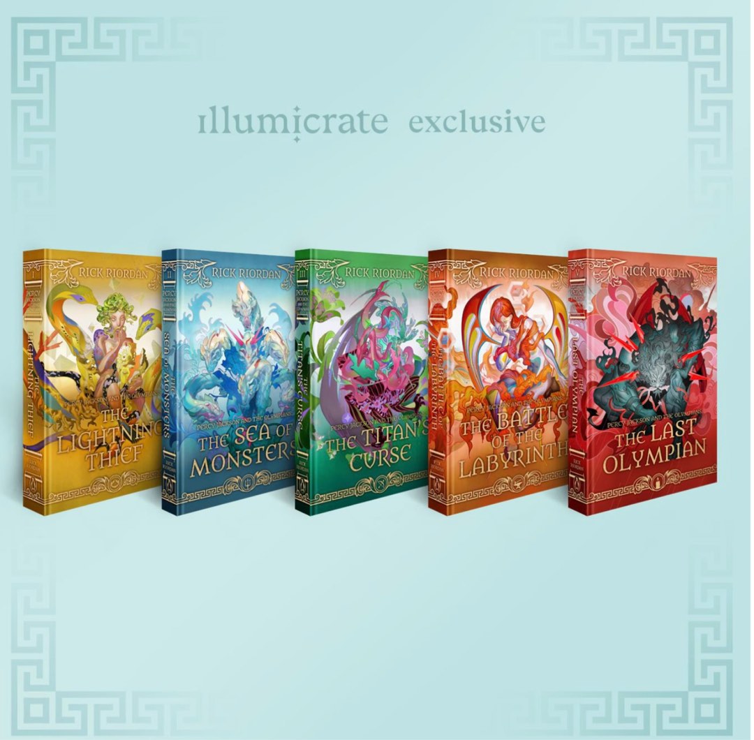 Illumicrate Exclusive: Percy Jackson and the Olympians set, Hobbies ...