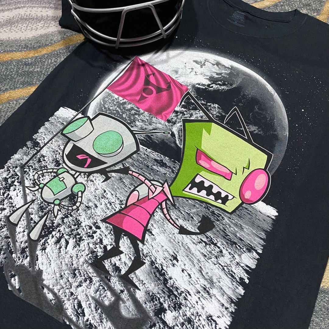 Invader Zim Cartoon Tee, Men's Fashion, Tops & Sets, Tshirts & Polo ...
