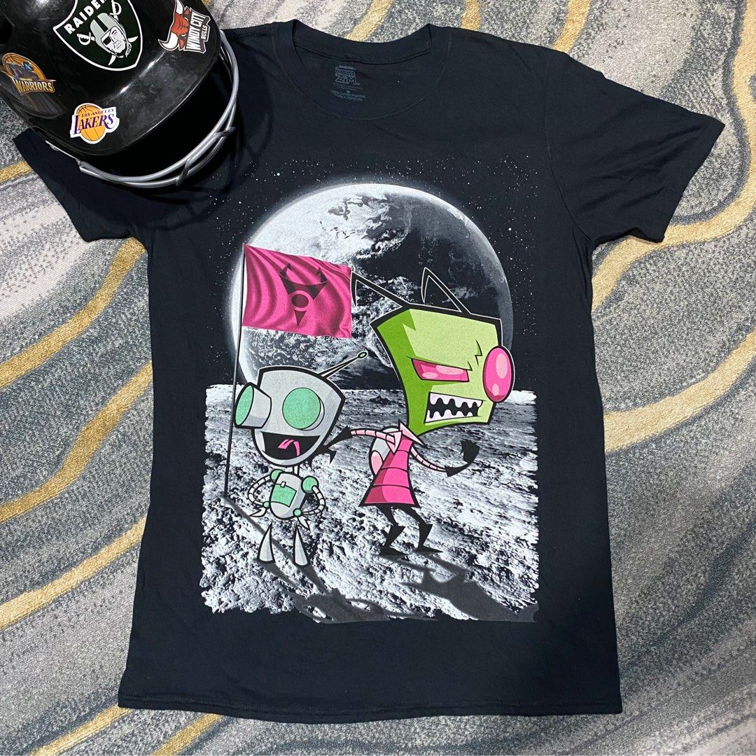 Invader Zim Cartoon Tee, Men's Fashion, Tops & Sets, Tshirts & Polo ...