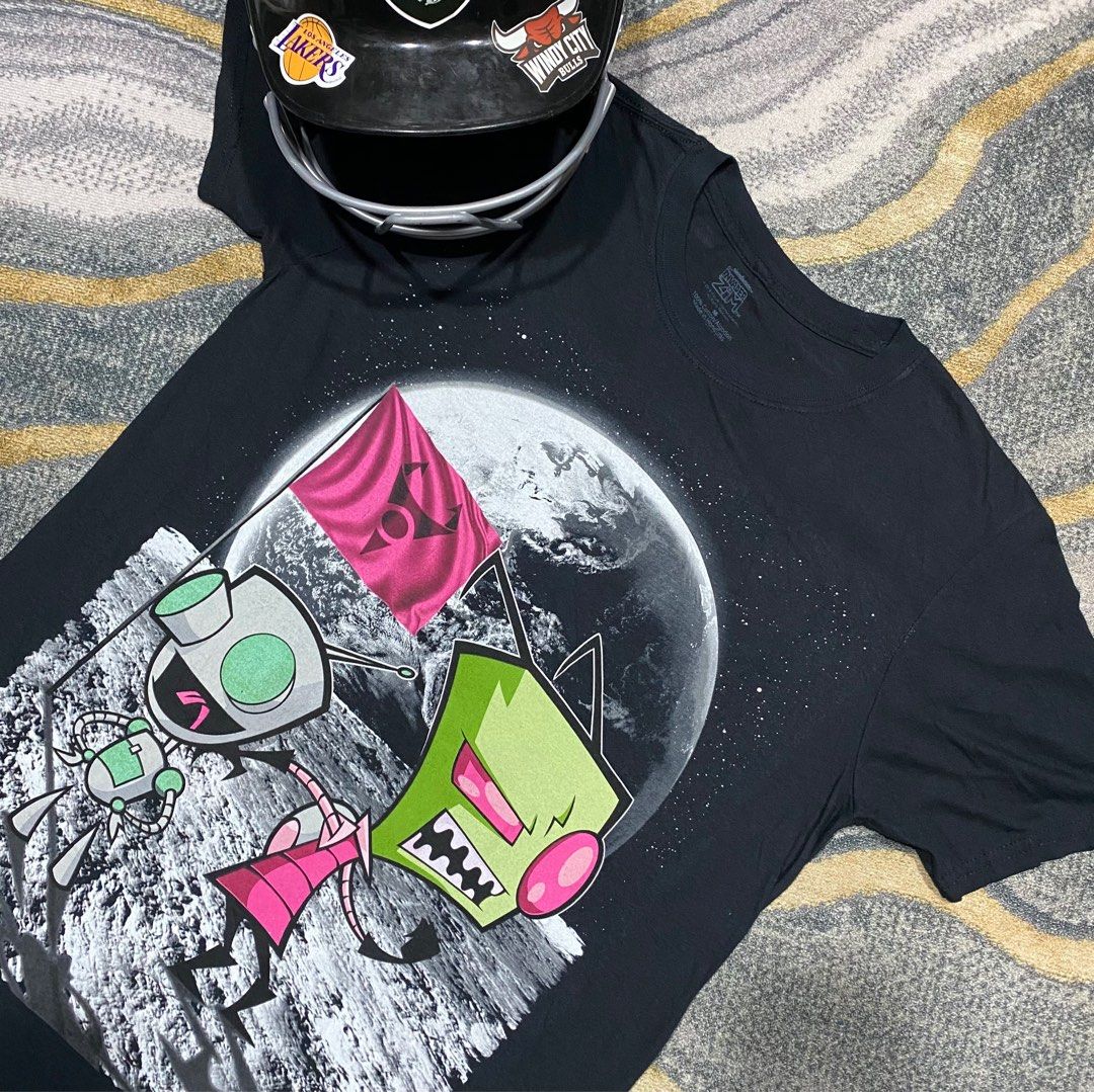 Invader Zim Cartoon Tee, Men's Fashion, Tops & Sets, Tshirts & Polo ...