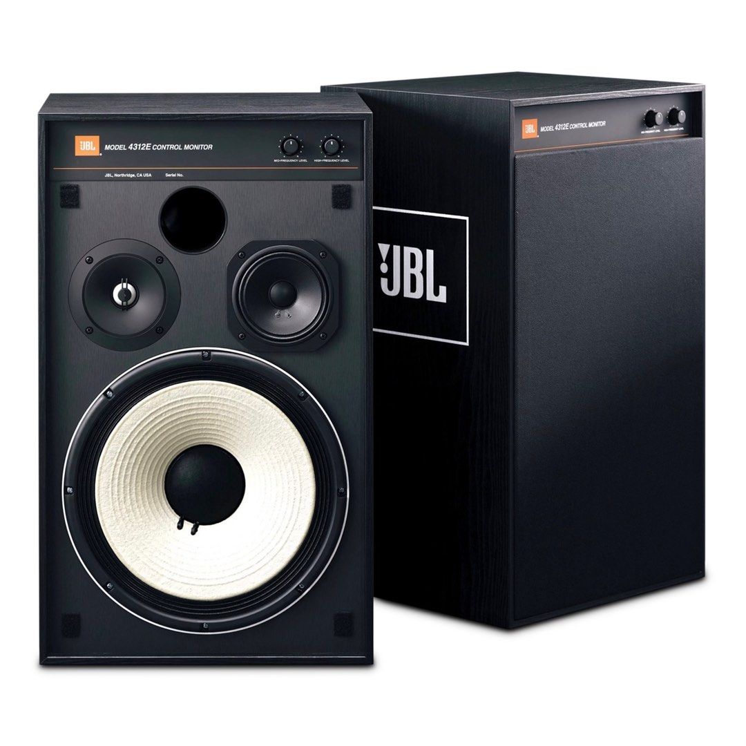 JBL 4312E 12-Inch Studio Monitor Speakers w/Box, Audio, Soundbars ...