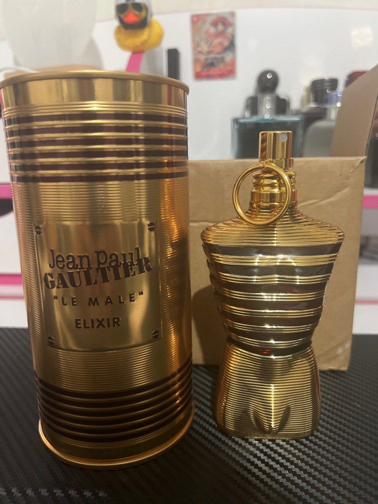 Jean paul le male elixir 125ml, Beauty & Personal Care, Fragrance ...