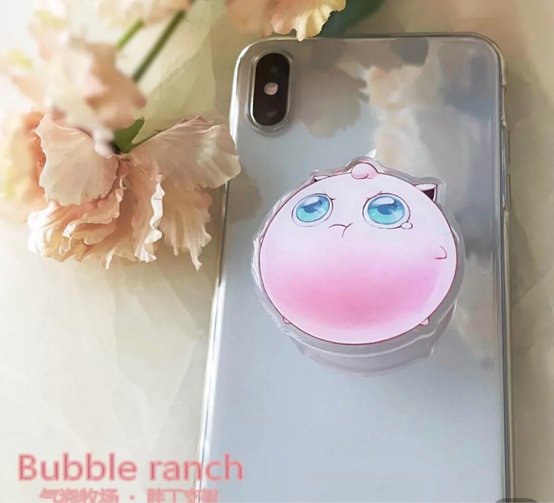 Jigglypuff pop socket, Mobile Phones & Gadgets, Mobile & Gadget ...