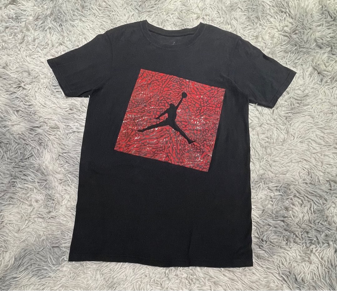 Jordan Cement shirt, Men's Fashion, Tops & Sets, Tshirts & Polo Shirts ...