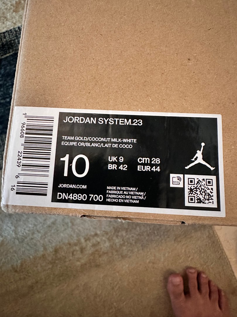 Jordan System .23 US SZ 10, Men's Fashion, Footwear, Sneakers on Carousell