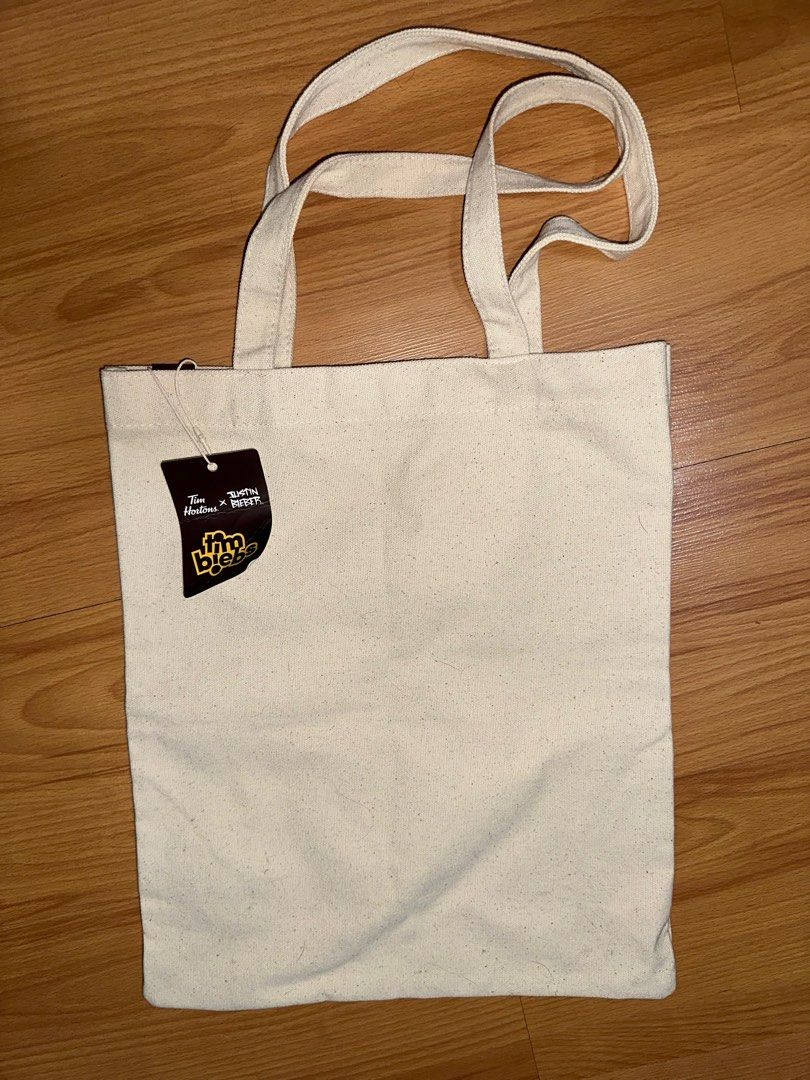 Justin Bieber x Tim Hortons Timbiebs Tote Bag, Women's Fashion, Bags ...