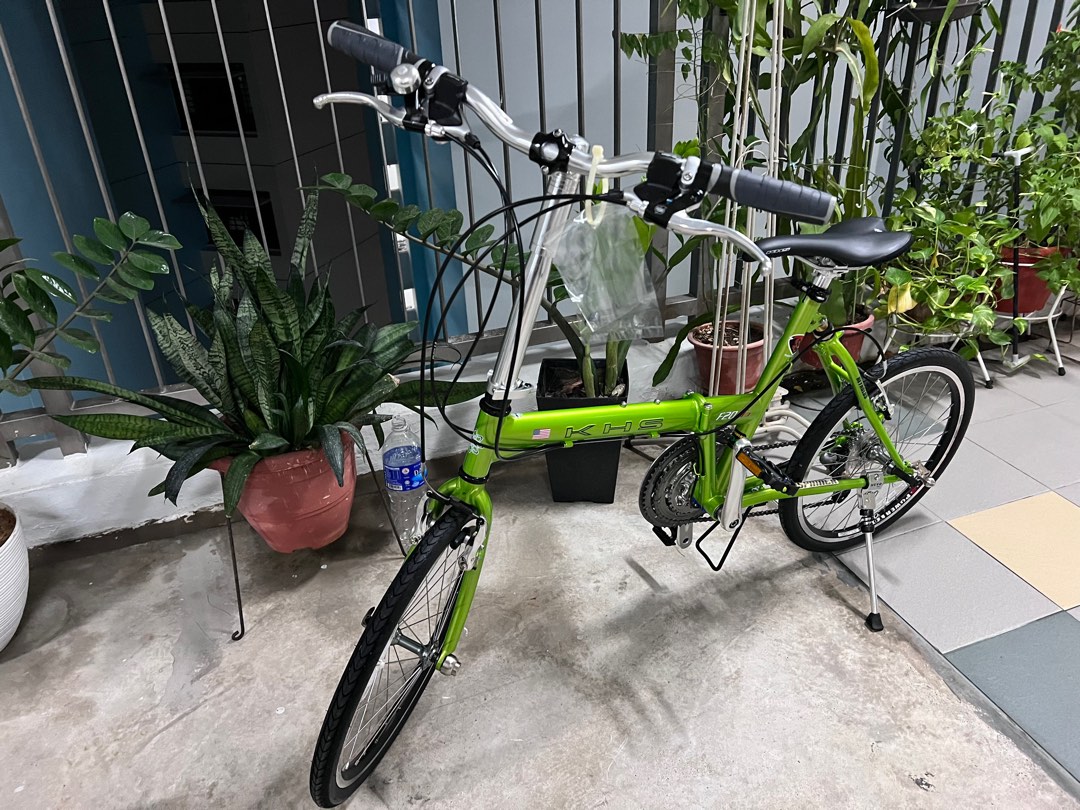 KHS F20-T3 Foldable Bike, Sports Equipment, Bicycles & Parts, Bicycles on Carousell