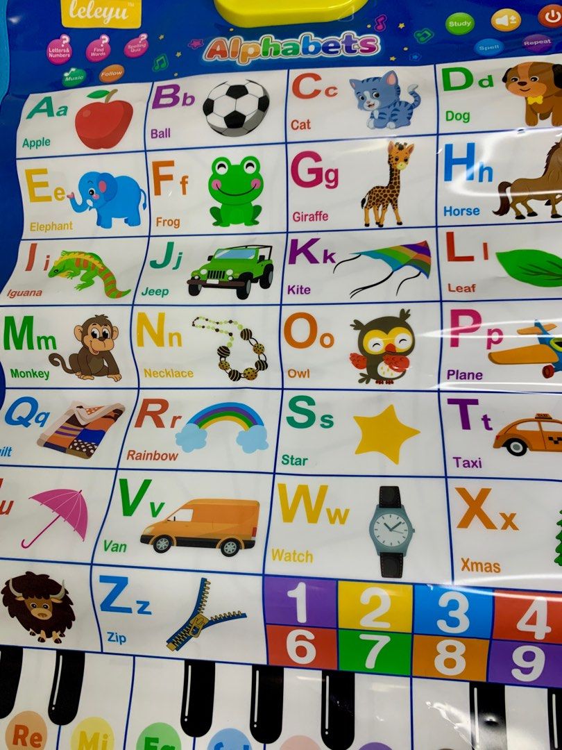 Kids toy, Interactive talking poster, interwove talking chart, Hobbies ...