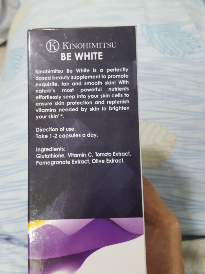 Kinohimitsu Be white/ Brand New Seal in box expiry 2025 Aug, Health ...