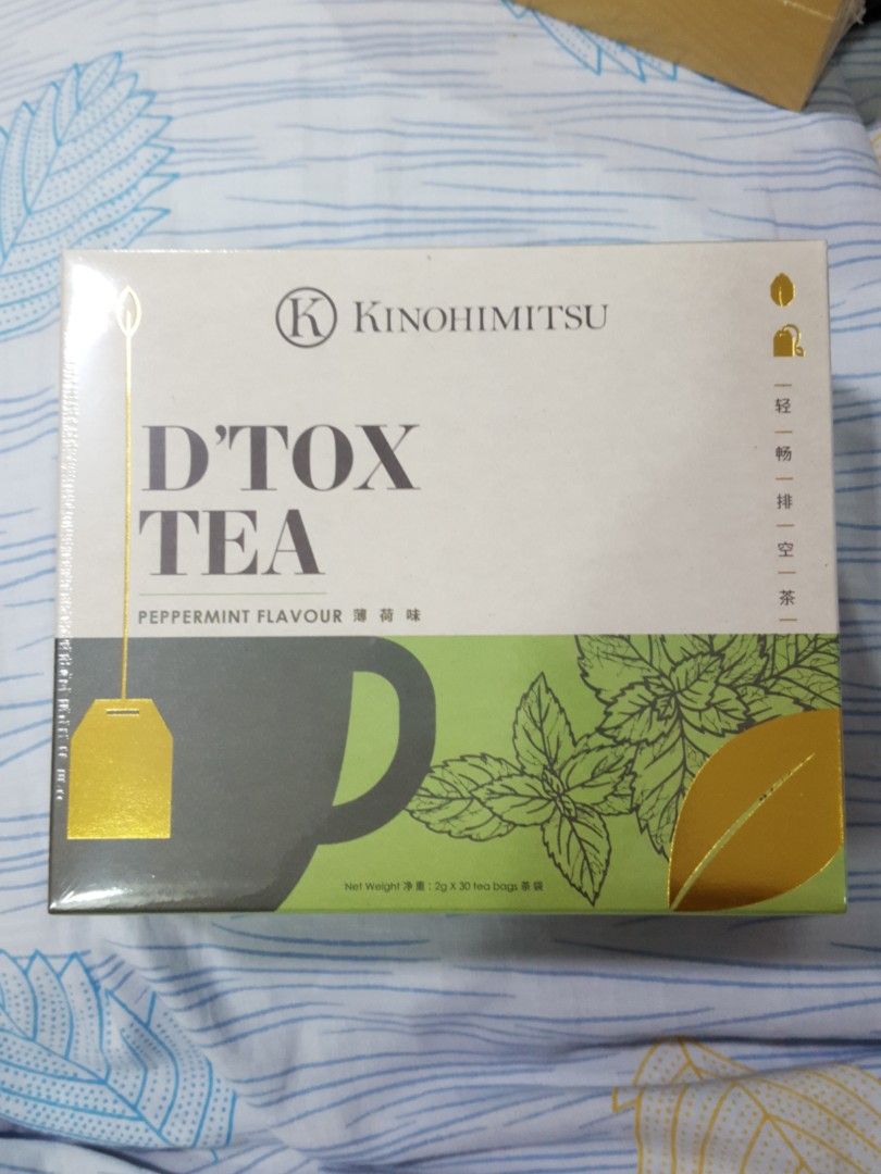 Kinohimitsu D'TOX TEA / Brand New Seal in box expiry 2026, Health ...