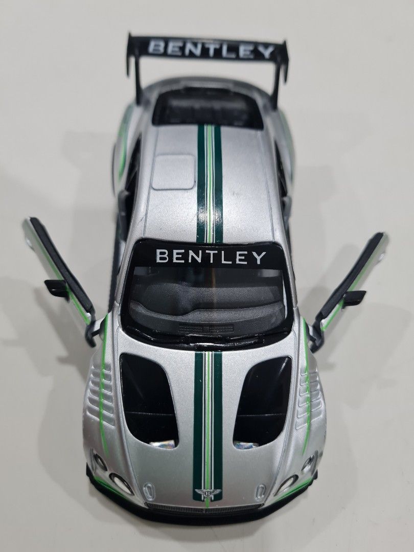 KiNSMART - Bentley Continental GT3 Diecast Toy Car, Hobbies & Toys ...