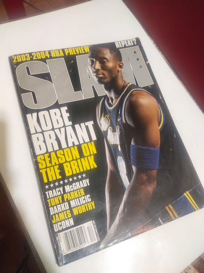 KOBE BRYANT/SLAM magazine/Dec.2003/Rare find!, Hobbies & Toys, Books ...