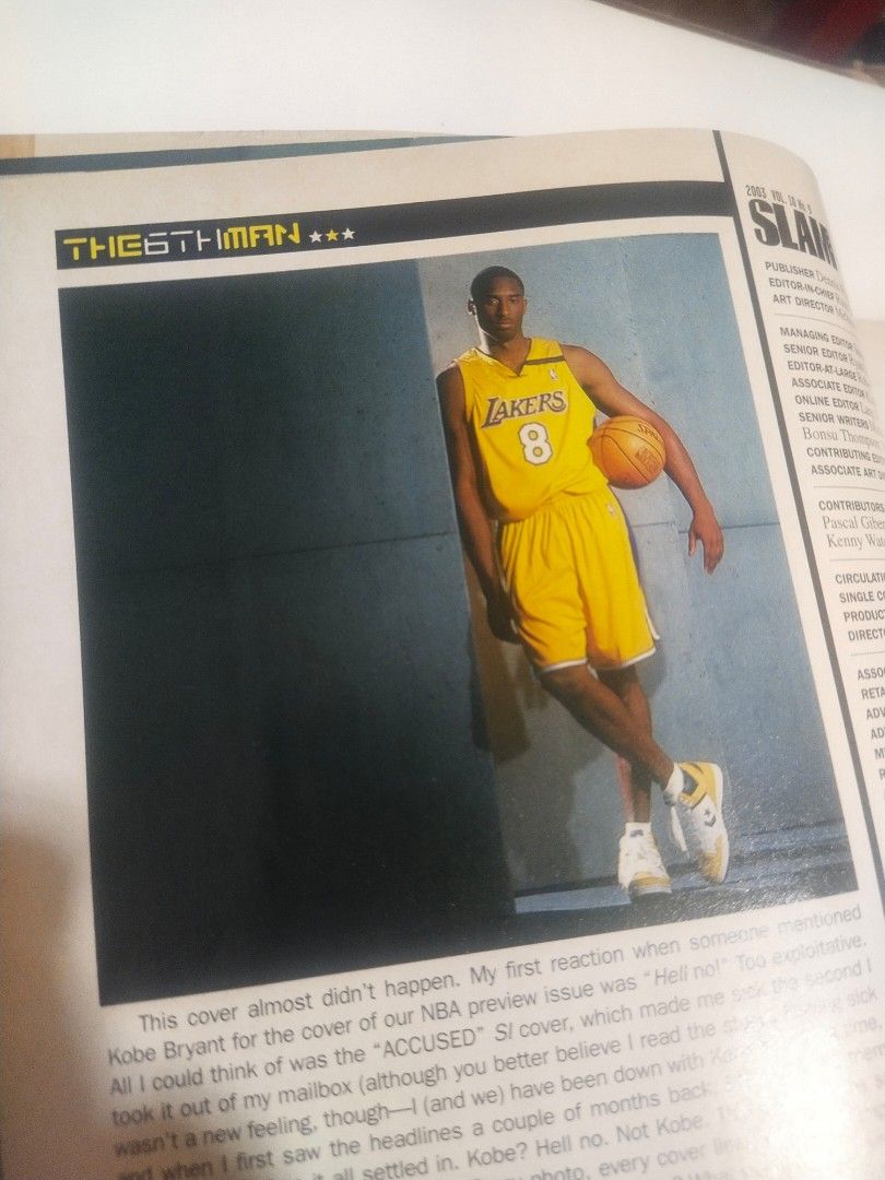 KOBE BRYANT/SLAM magazine/Dec.2003/Rare find!, Hobbies & Toys, Books ...