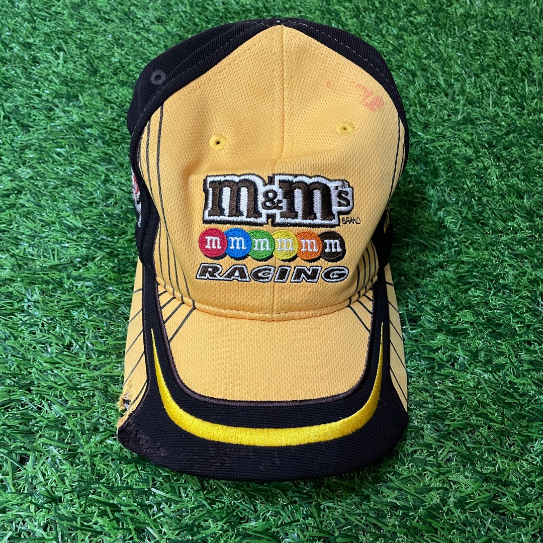 Kyle Busch M&Ms Racing Nascar Cap, Men's Fashion, Watches & Accessories ...
