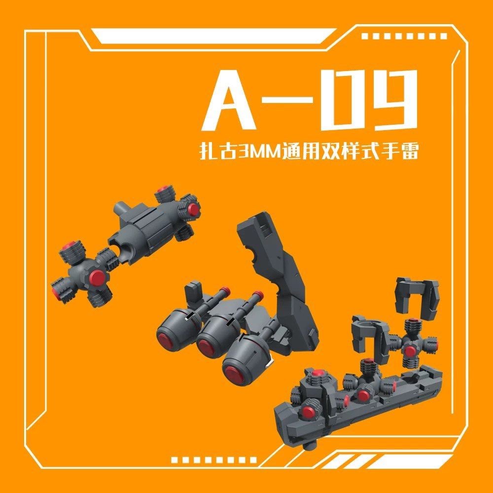 Landmine & Grenade Weapon Gundam Detail Enhancement Set By Phenex Model ...