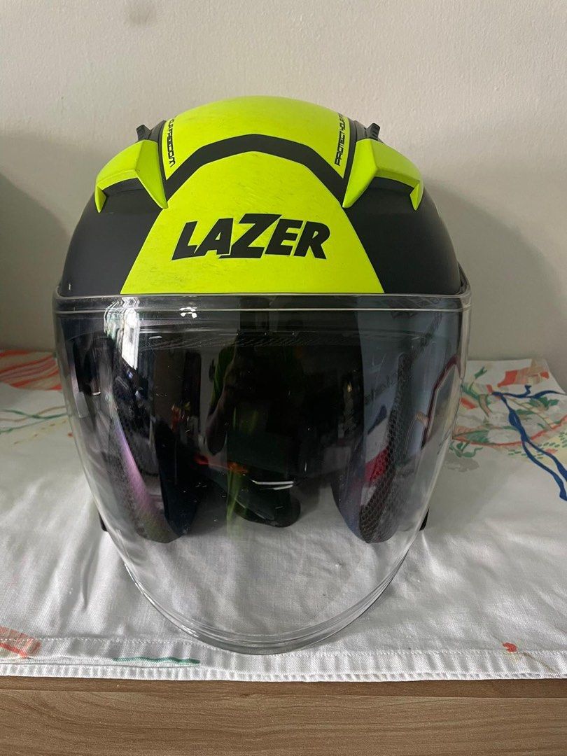 LAZER JHS Helmet, Motorcycles, Motorcycle Accessories on Carousell