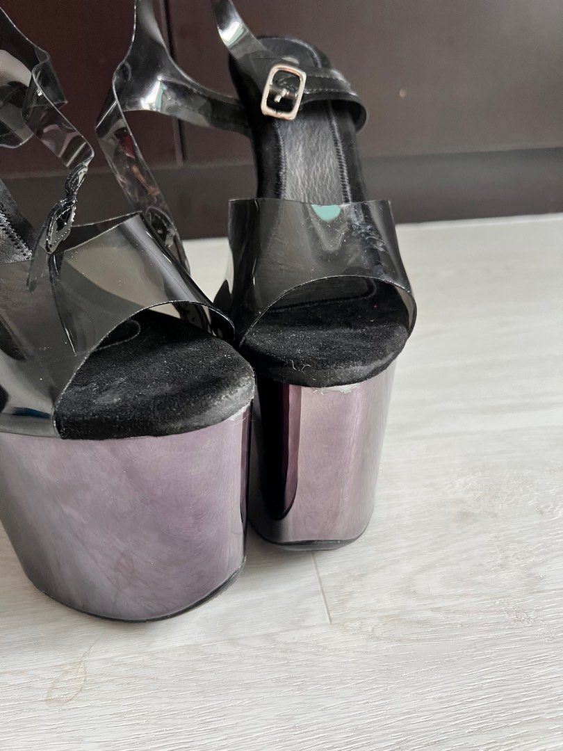 Leecabe 8-inch pole heels, Women's Fashion, Footwear, Heels on Carousell