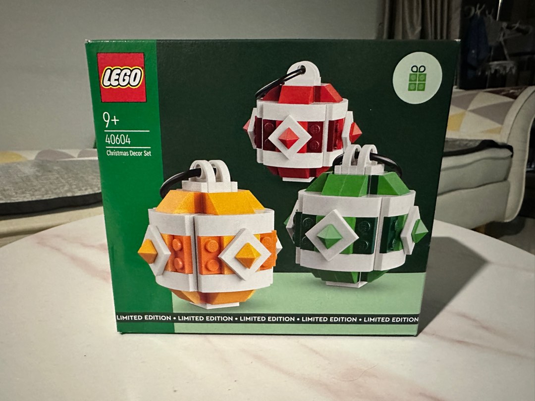 Lego 40604 Christmas Decor Set (limited edition/gift with purchase), 9 ...
