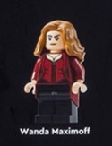Lego 76269 Avengers Tower Minifigure - Wanda Maximoff (Scarlet Witch ...