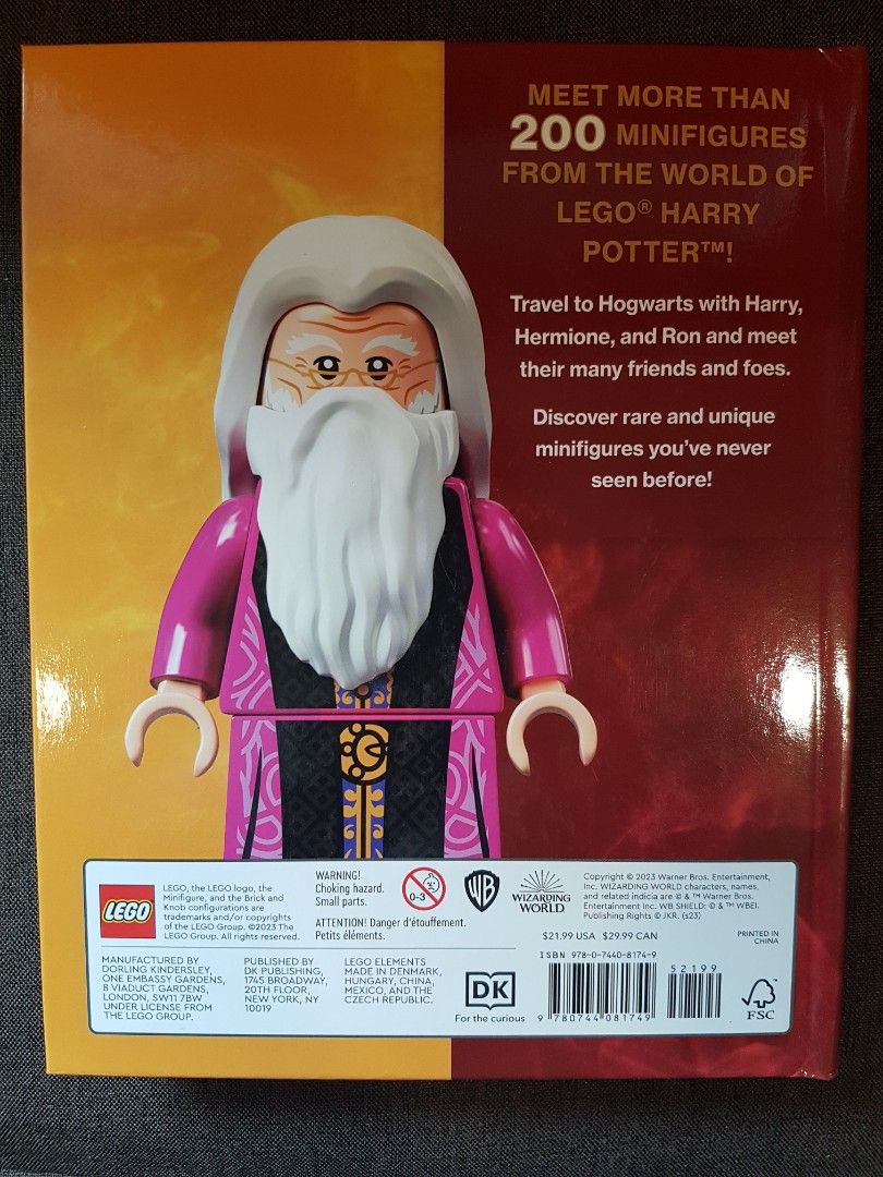 Lego Harry Potter Character Encyclopedia with exclusive Rita Skeeter ...